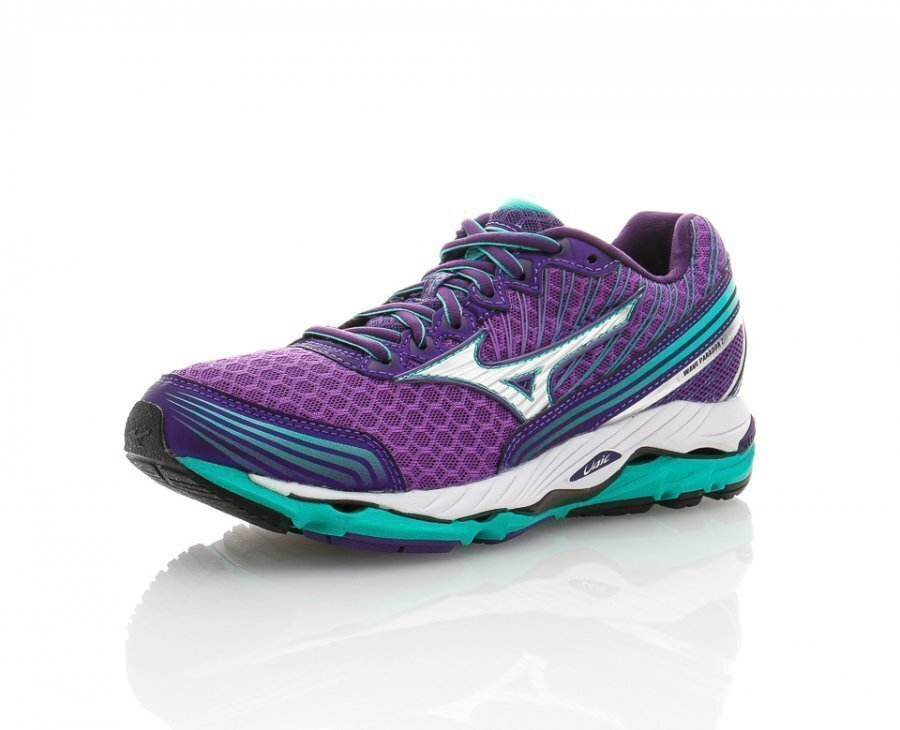 Mizuno Wave Paradox 2 Neutraalit Juoksukengät Lila / Turkoosi ...